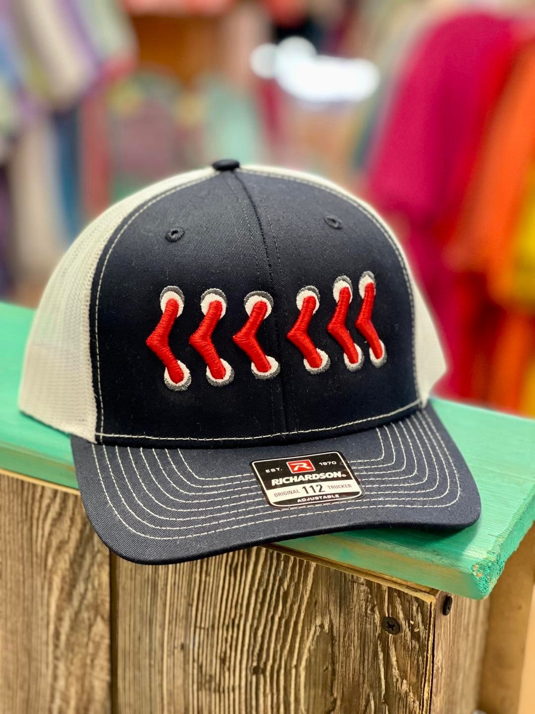 Baseball laces hat | Get Stitched and Printed