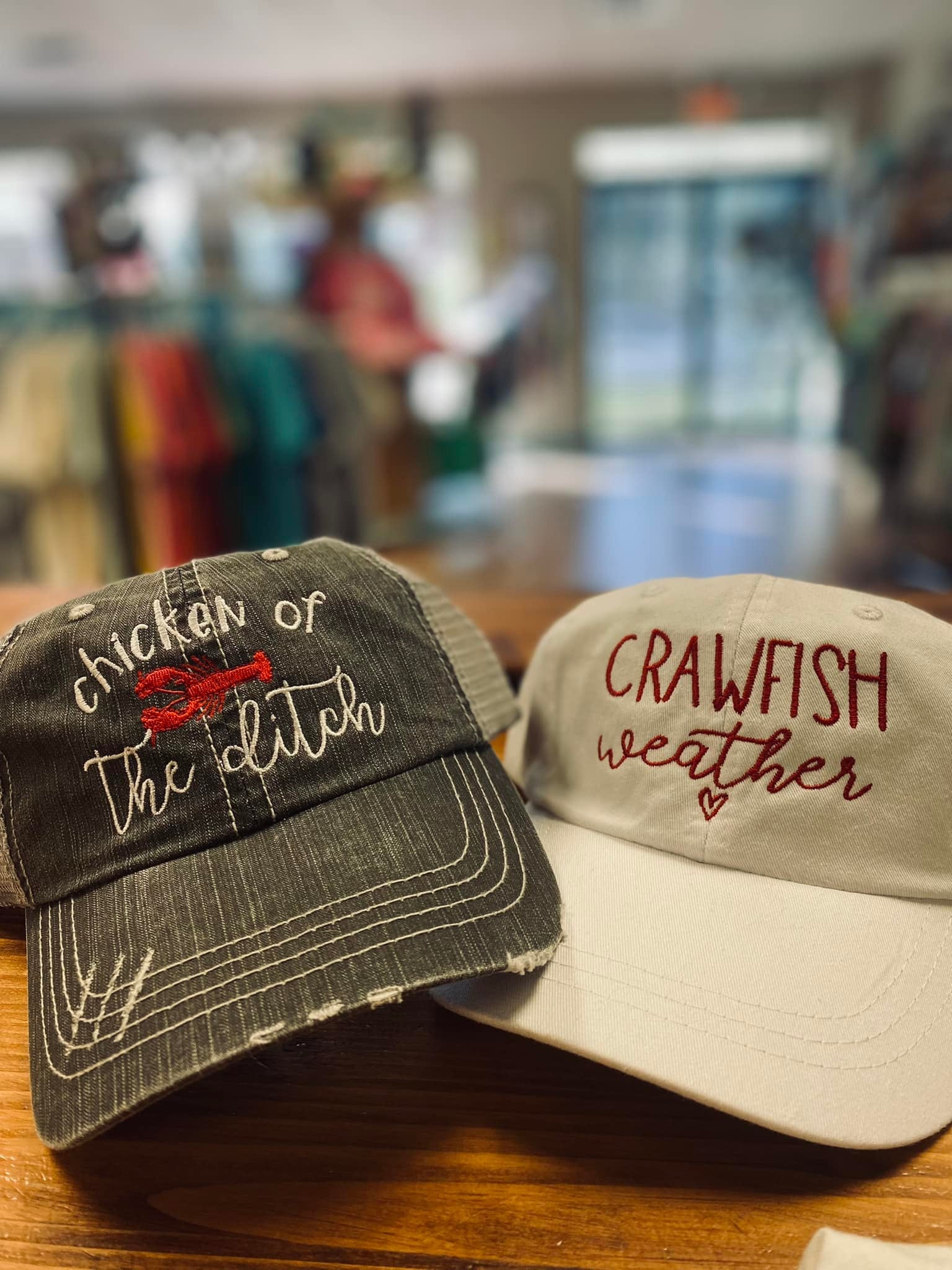 crawfish season hats | Get Stitched and Printed