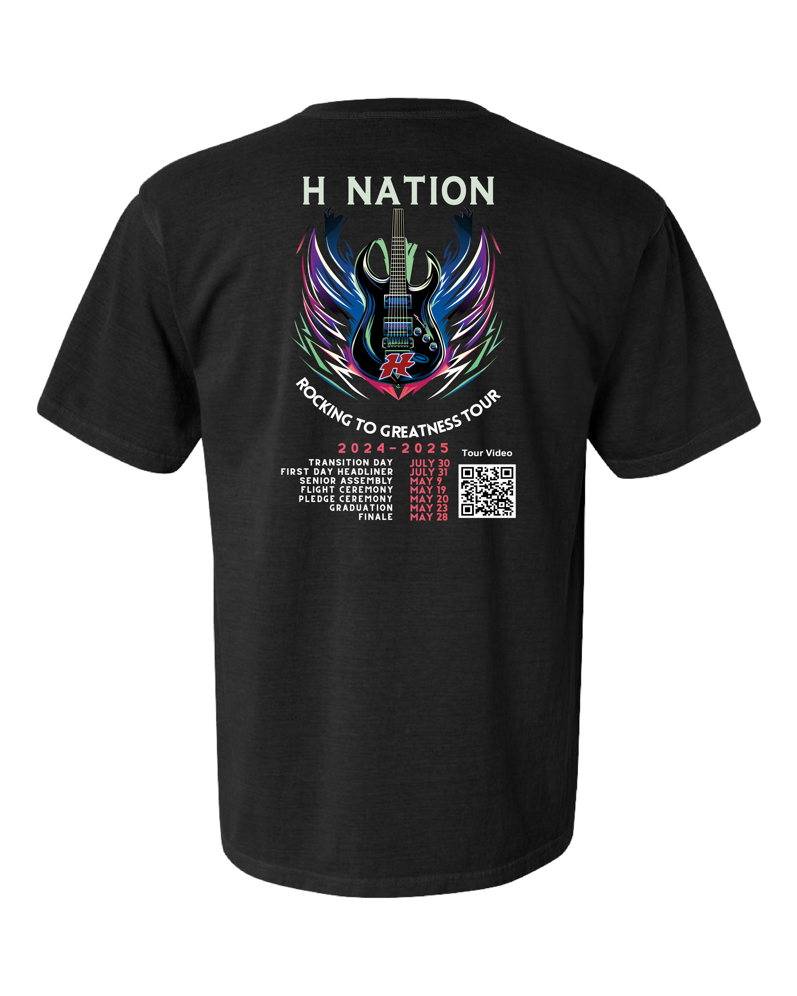 H Nation Rocking to Greatness Tour Shirt | Get Stitched and Printed